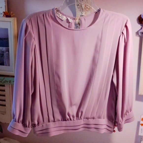 Chaus | Tops | Gorgeous Chaus Detailed Mauve Blouse | Poshmark